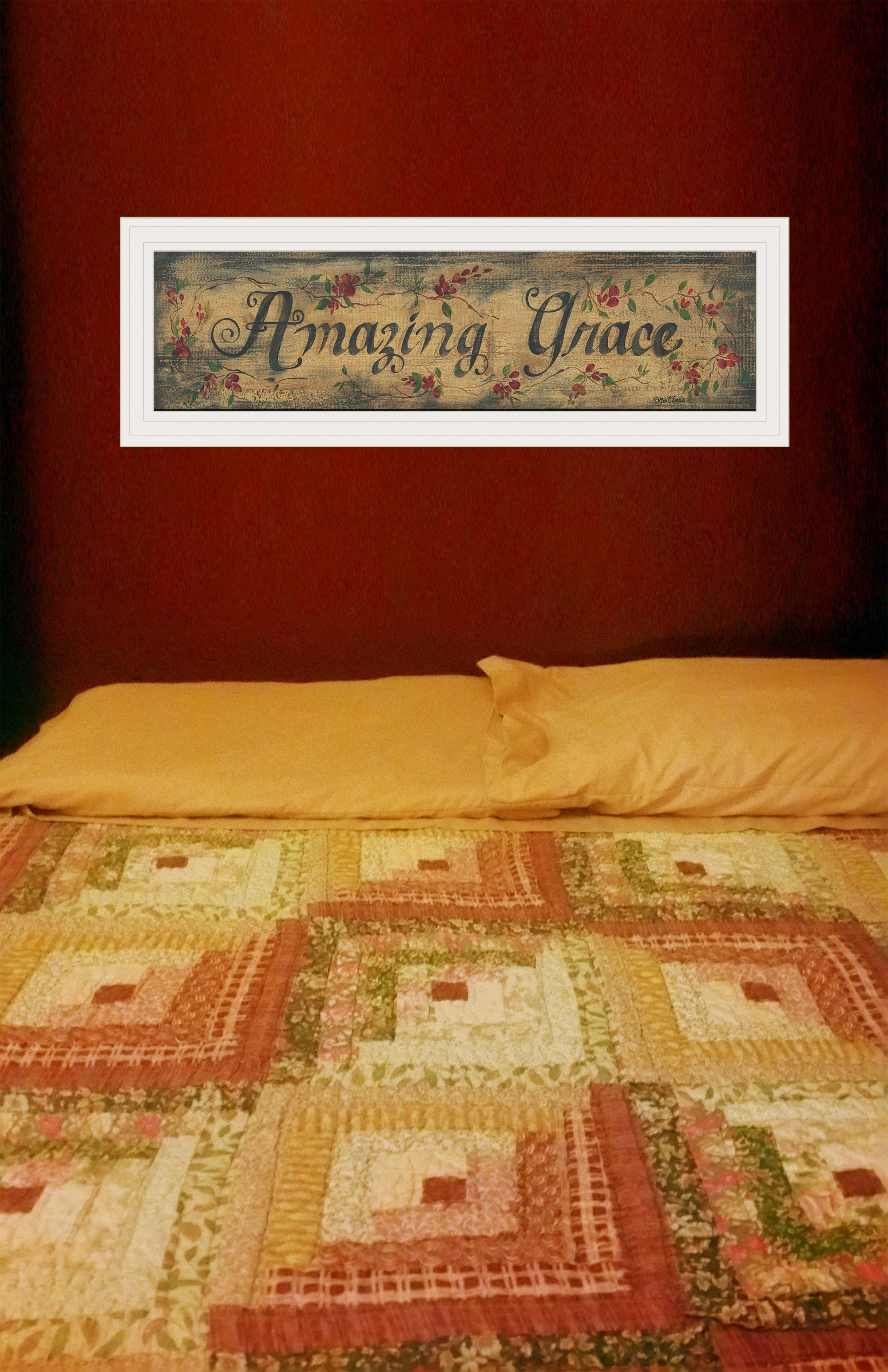 Trinx "Amazing Grace" By Gail Eads, Ready to Hang Framed Print | Wayfair